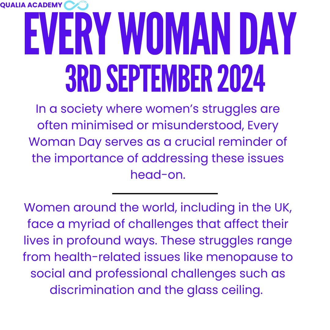 Empowering Women Everywhere: Every Woman Day - Qualia Academy